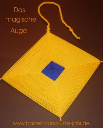 Das magische Auge – Basteln rund ums Jahr