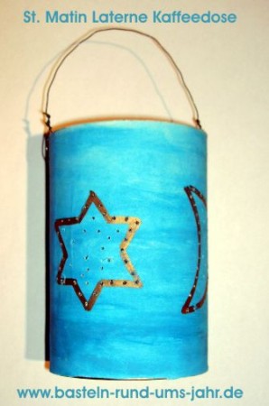 St. Martin Laterne für Kindergartenkinder – Basteln rund ums Jahr